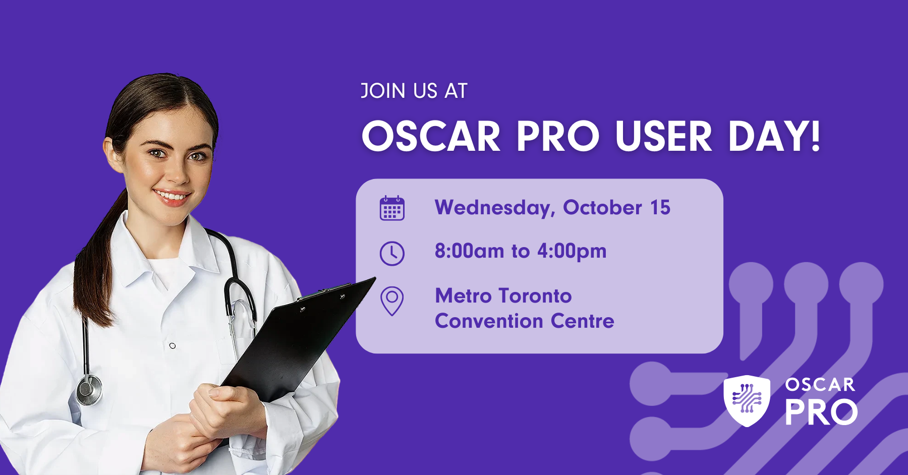 Register for OSCAR Pro User Day October 15, 2025